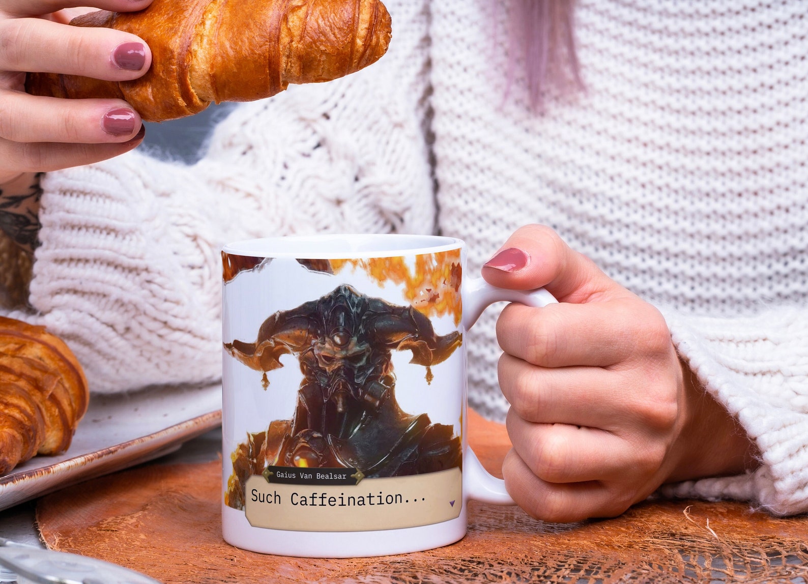 FFXIV Mug, Gaius Mug, XIV Memes Ffxiv Memes, Such Caffeination, Coffee ...