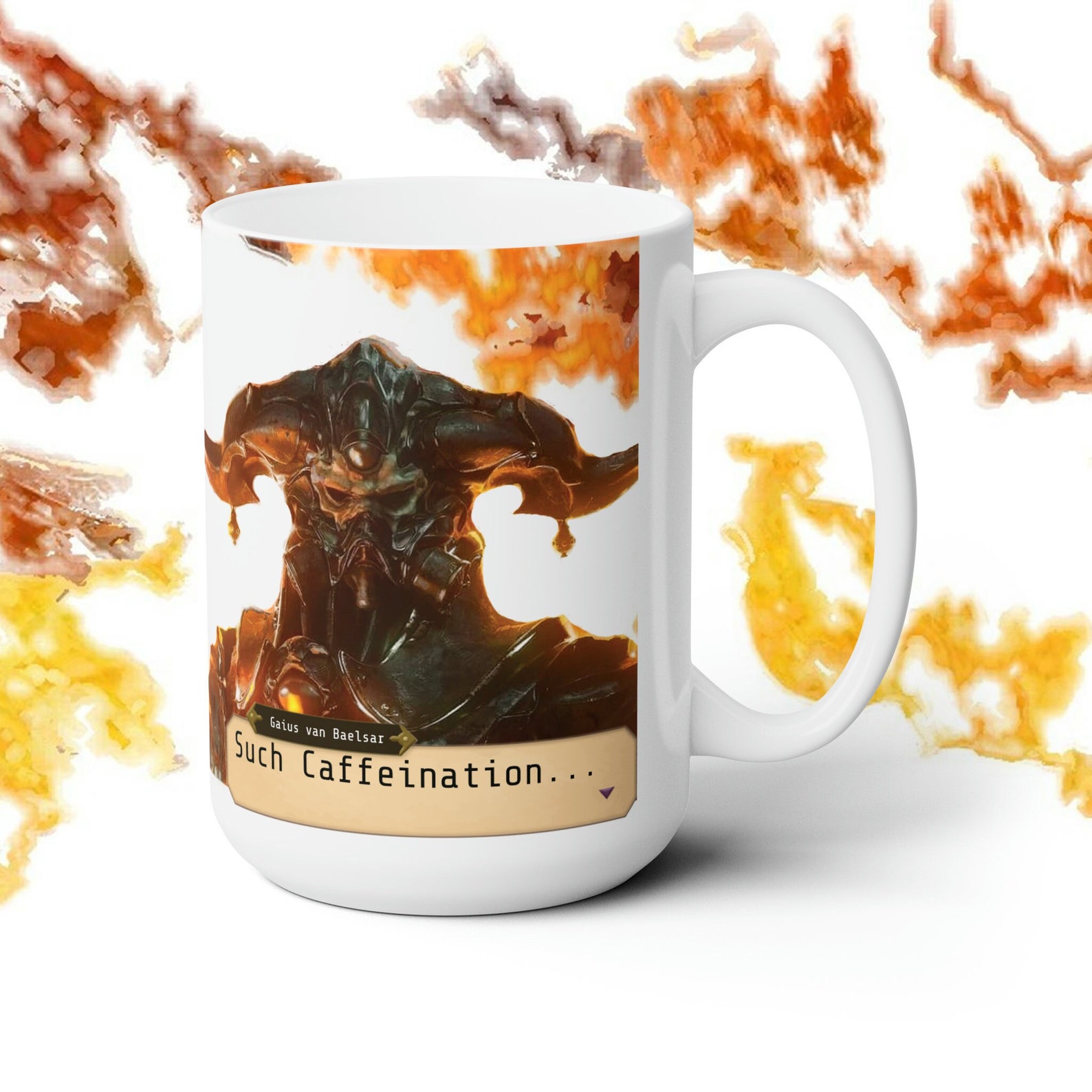 FFXIV Mug, Gaius Mug, XIV Memes Ffxiv Memes, Such Caffeination, Coffee ...
