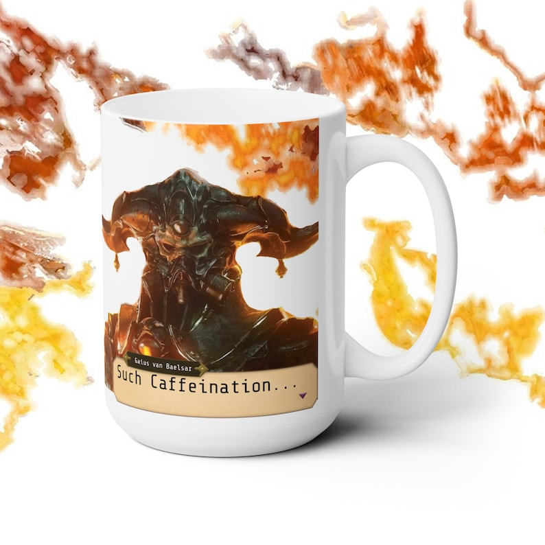 FFXIV Mug, Gaius Mug, XIV Memes Ffxiv Memes, Such Caffeination, Coffee ...