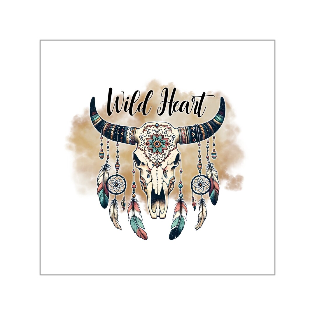 Wild Heart, Country Western Stickers - Etsy