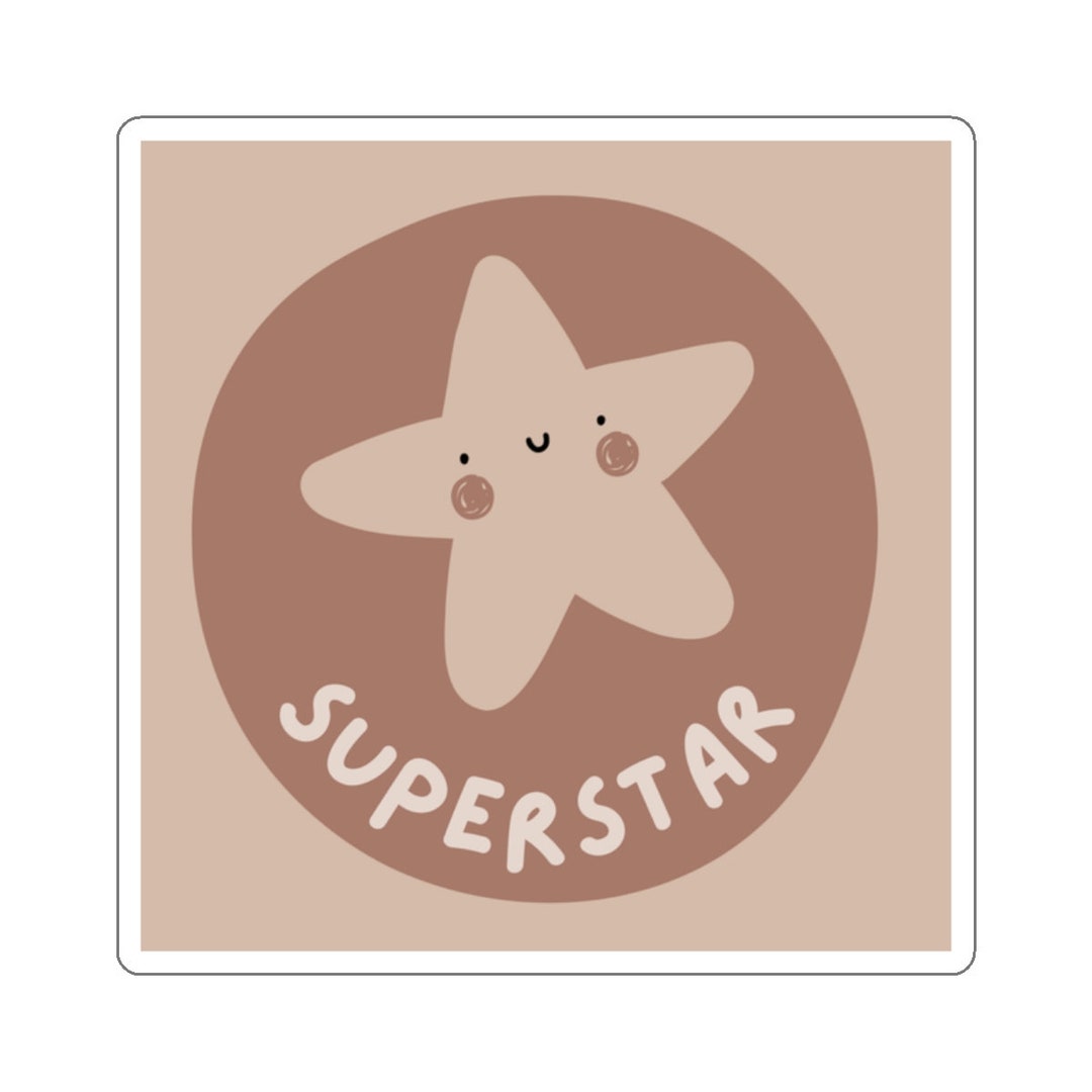 Superstar Sticker - Etsy