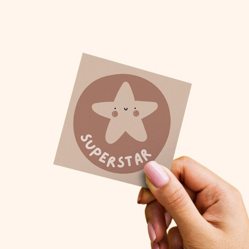 Superstar Sticker - Etsy