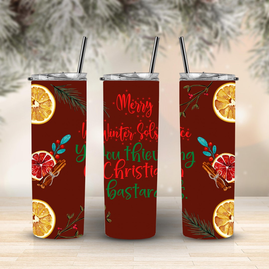 Merry Winter Solstice You Thieving Christian Bastards - Etsy