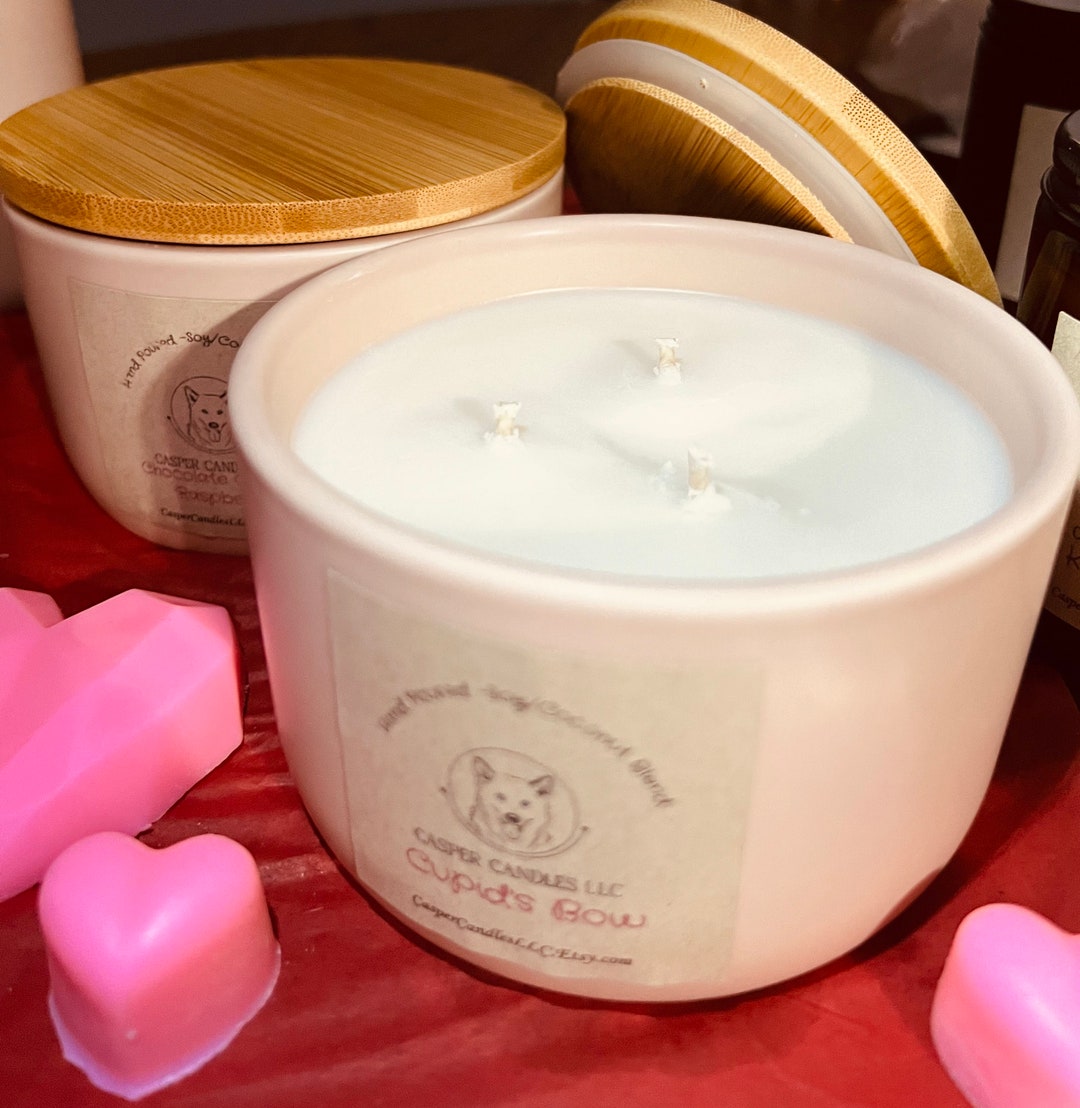 Chocolate Covered Raspberry large 3 Wick Candle - Etsy