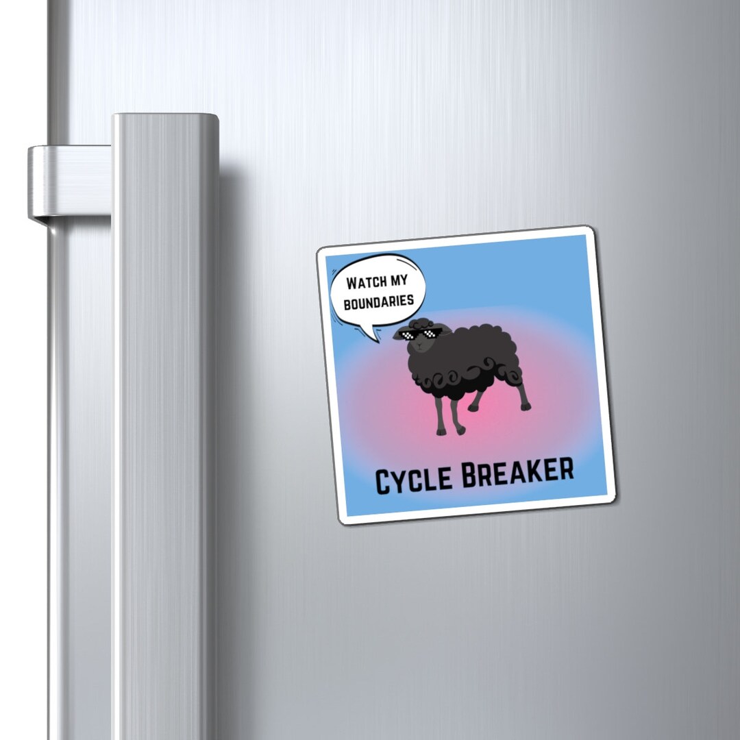Black Sheep Magnet, Black Sheep of the Family, Cycle Breaker Magnet ...