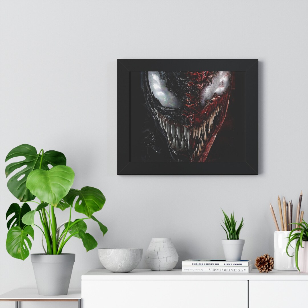Póster Horizontal Enmarcado Venom Carnage - Etsy España