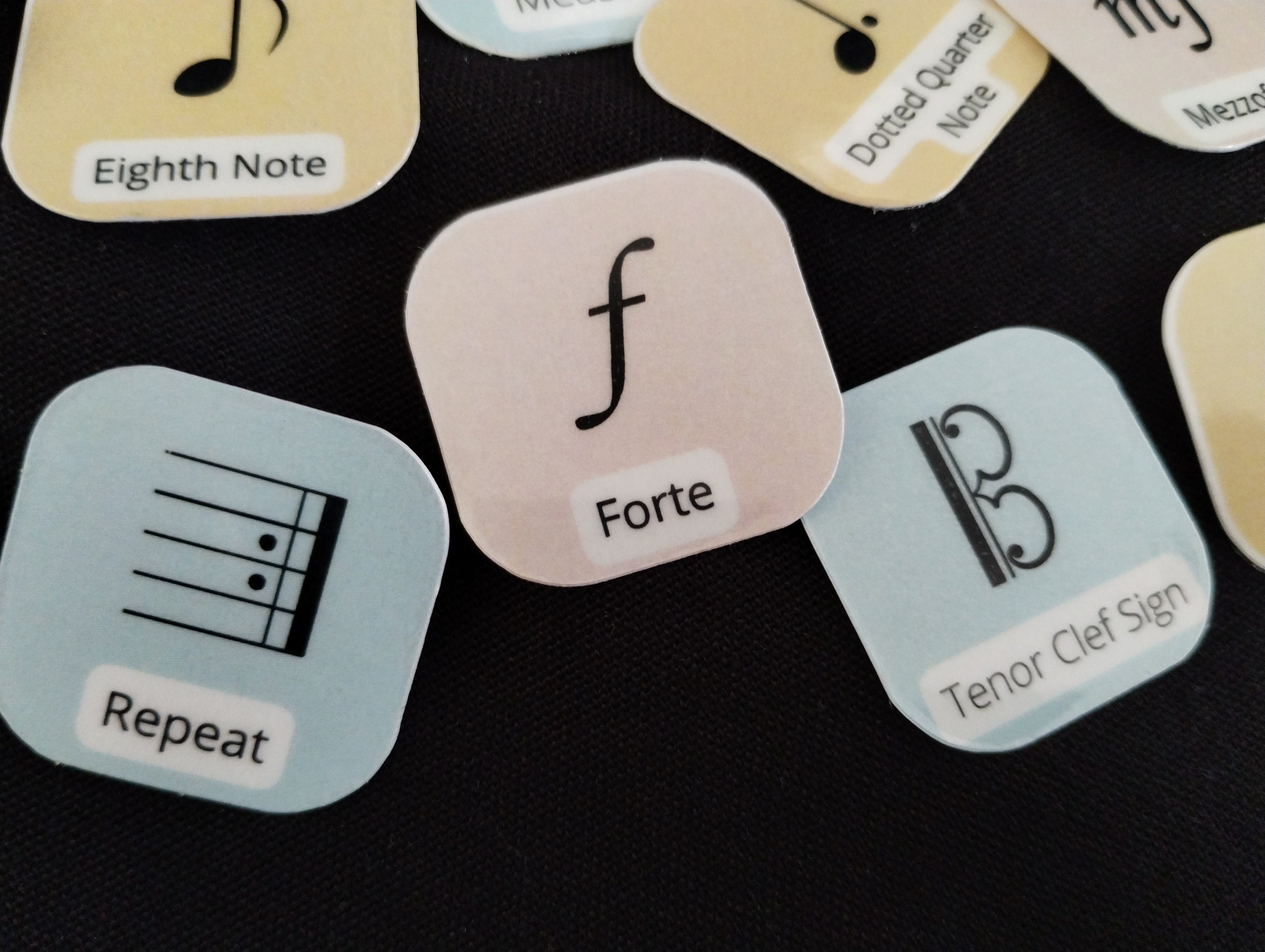 Music Theory BINGO 25 UNIQUE Cards ~ Rules for EXTREME Solo Team Etc ...