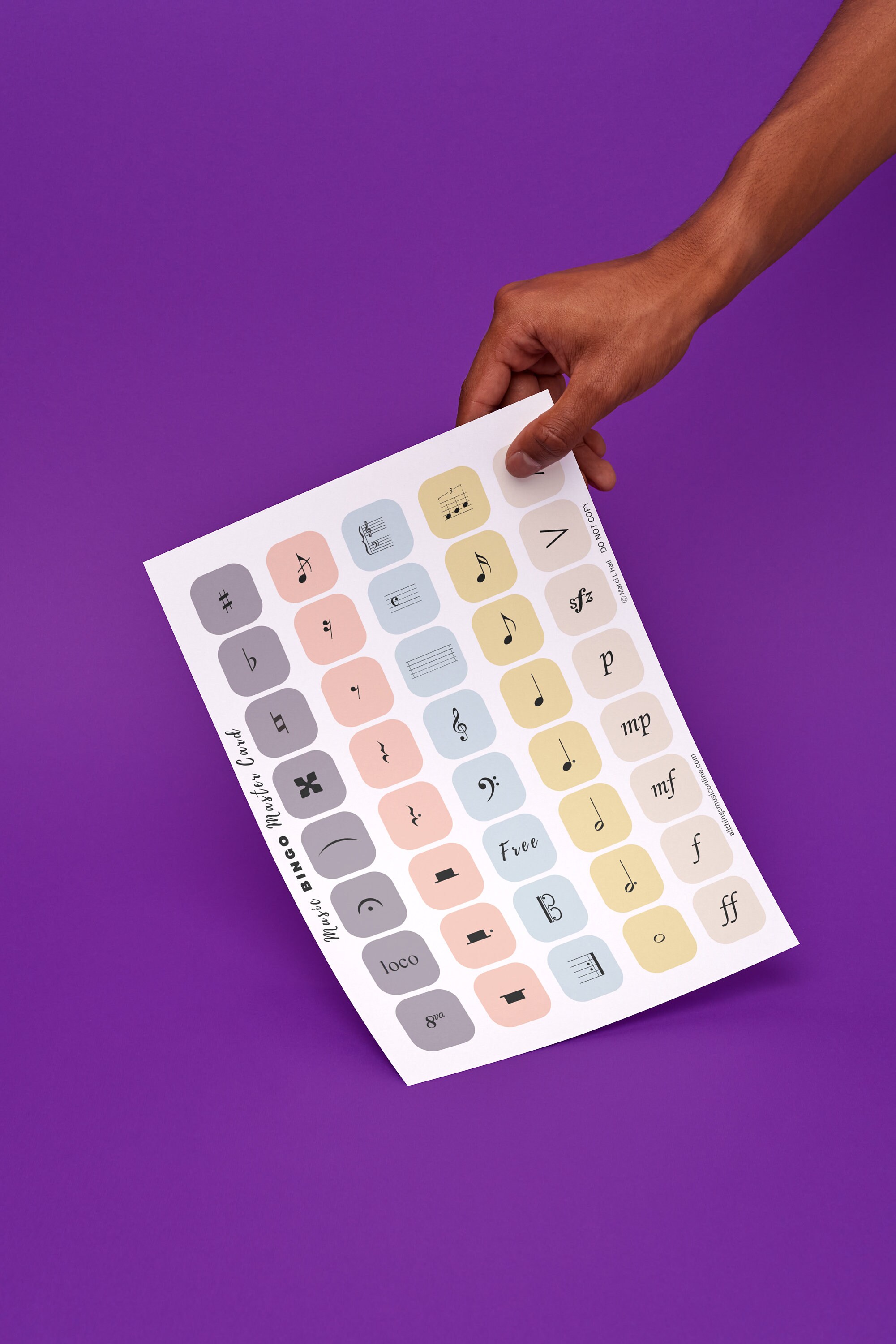 Music Theory BINGO 15 Unique Cards ~ Perfect for HOMESCHOOL ~ Rules for ...