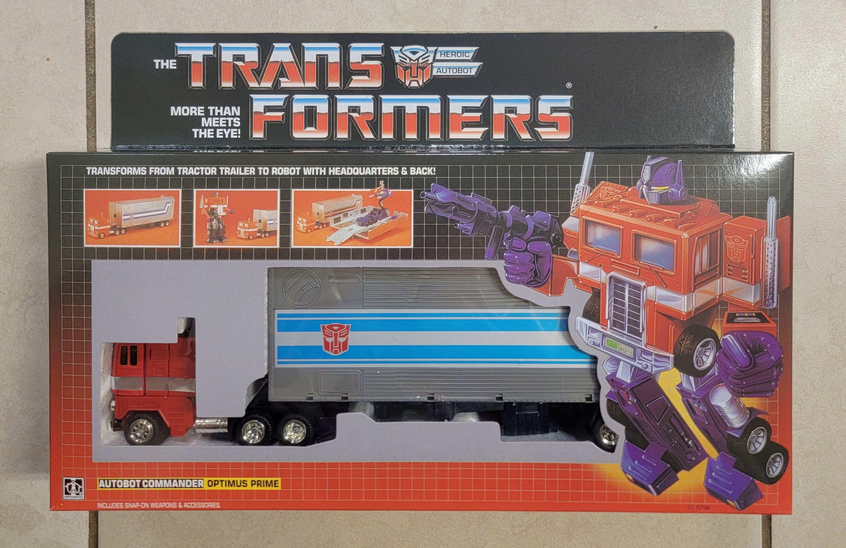Transformers G1 Optimus Prime Misb US Seller Rare! Autobot Remake Toy ...