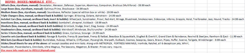 Transformers G1 Autobot Symbols Sticker Sheet Rare! for Vintage Toy ...