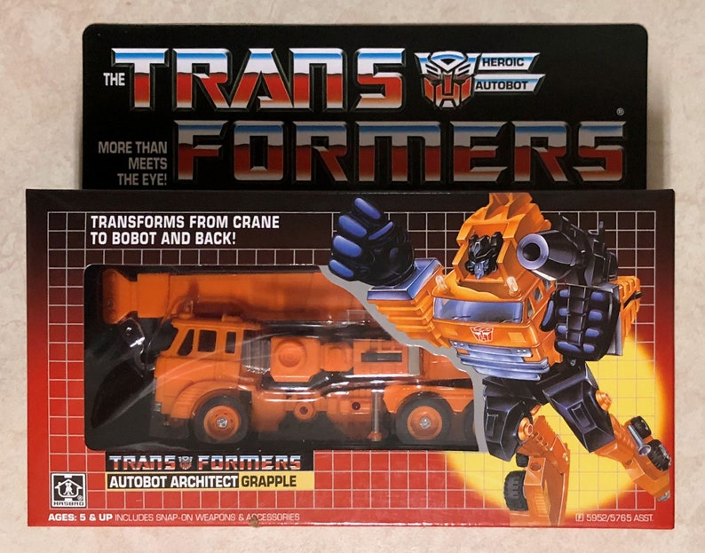 Transformers G1 Grapple Misb US Seller Rare Autobot Remake Toy Truck - Etsy