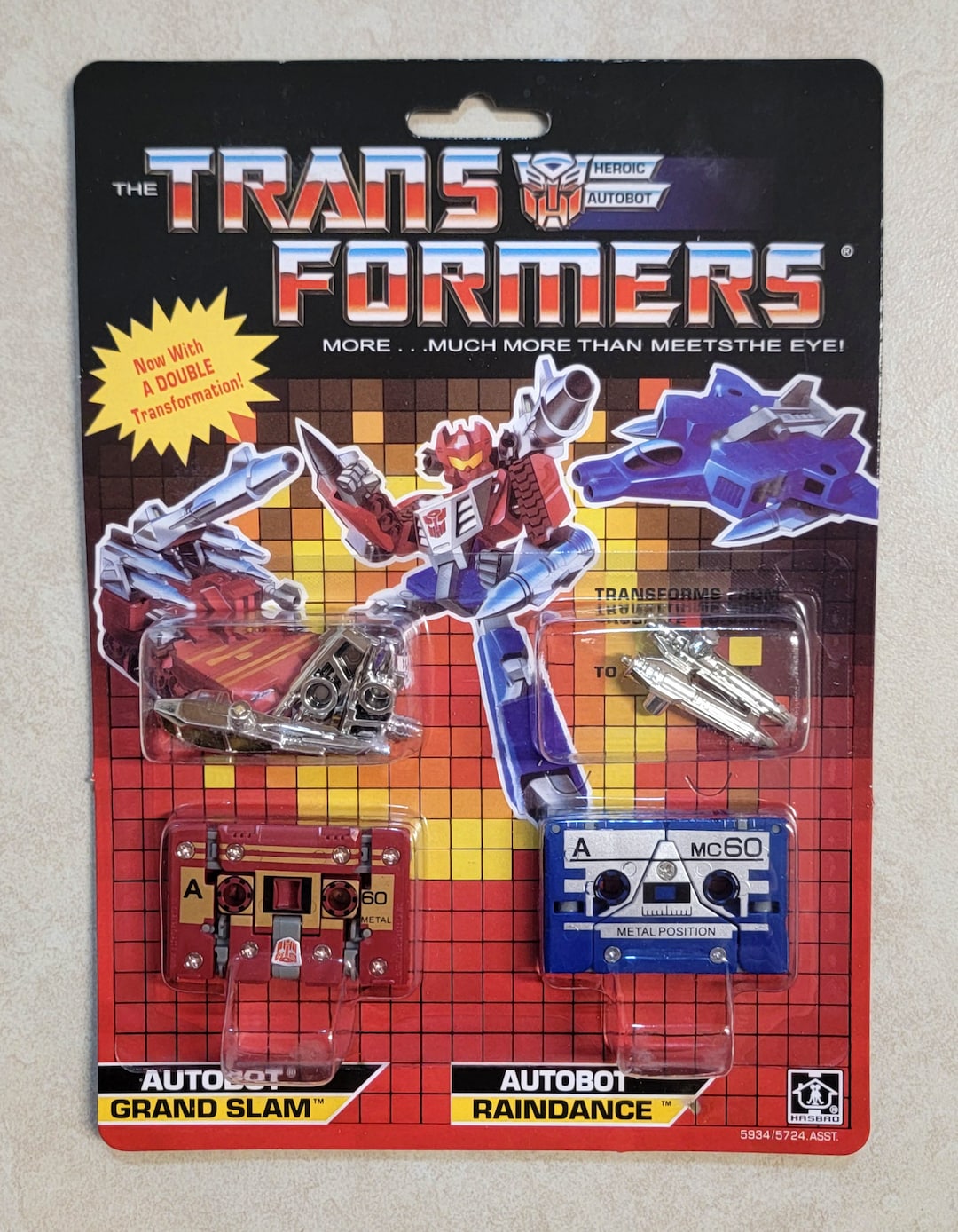 Transformers G1 Grand Slam & Raindance Mosc US Seller Rare Autobot ...