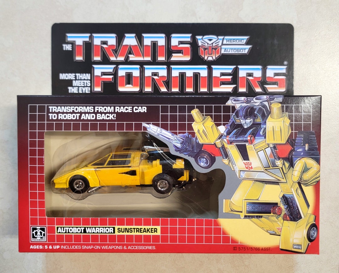 Transformers G1 Sunstreaker Misb US Seller Rare! Autobot Remake Toy Car ...