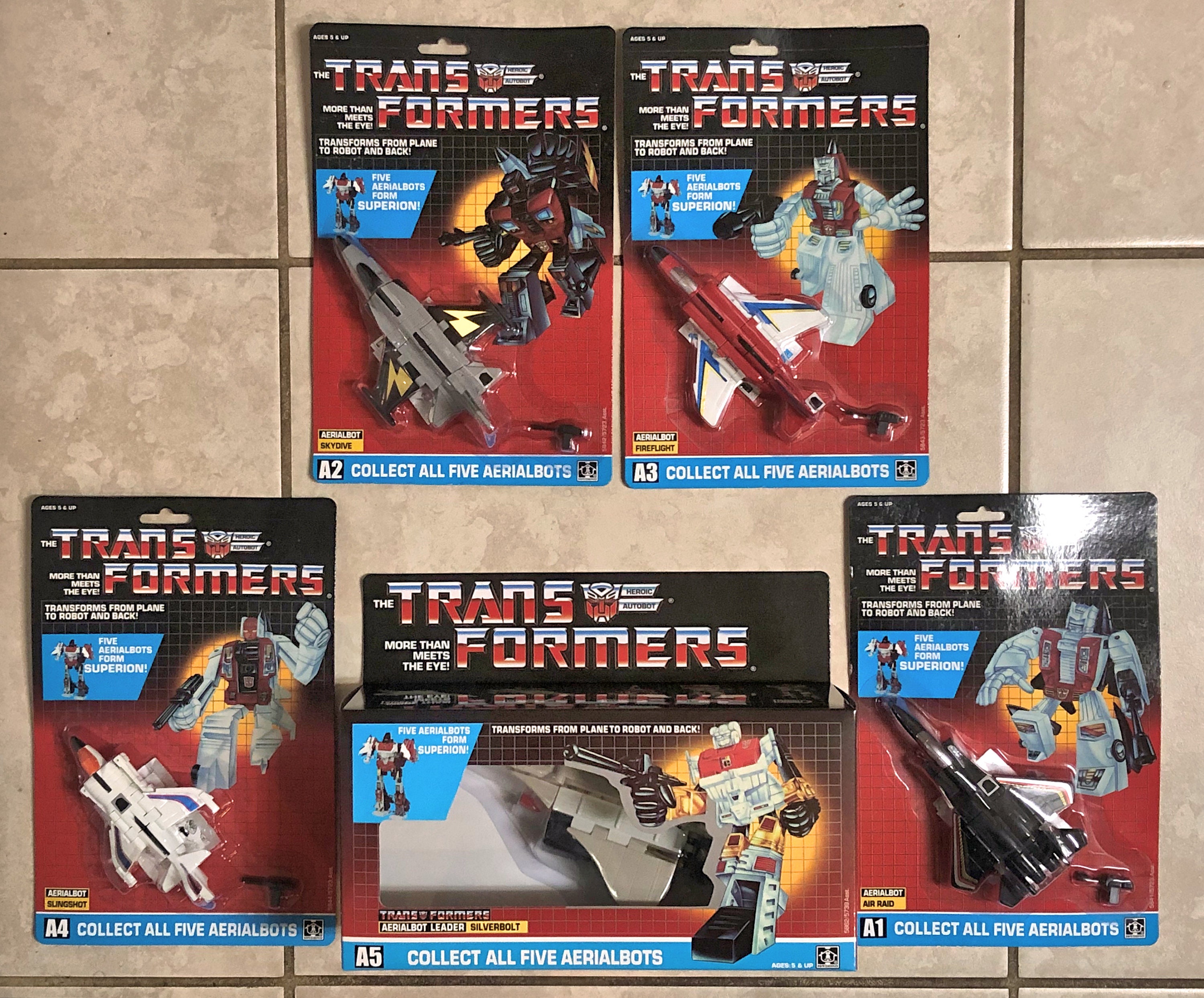 Transformers G1 Carded Aerialbots Superion Mosc US Seller Rare Autobot ...