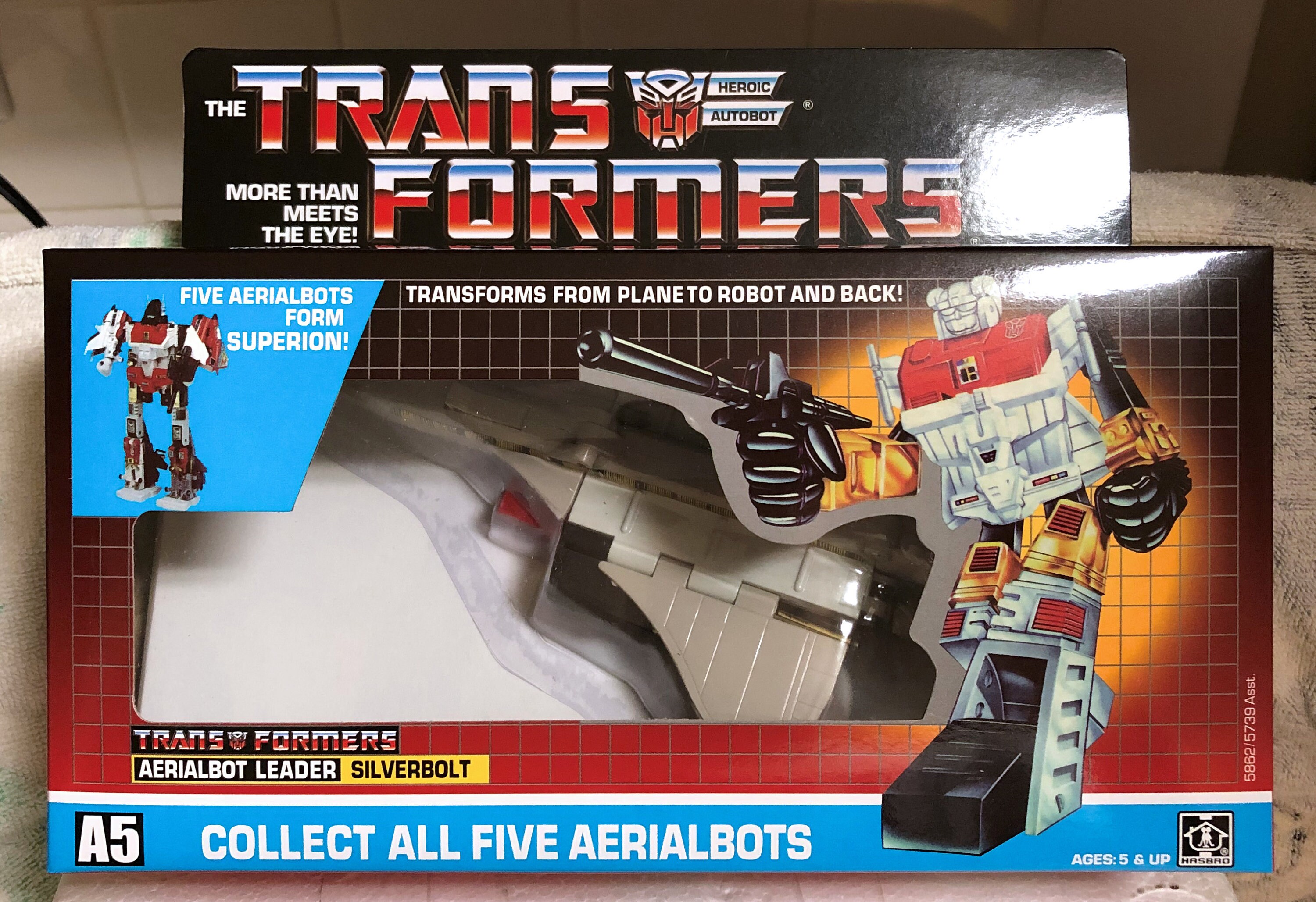 Transformers G1 Carded Aerialbots Superion Mosc US Seller Rare Autobot ...