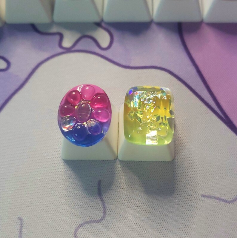 Cute Crystal Keycaps Cherry MX Keyboard Gem Keycap, Kawaii Keycap - Etsy