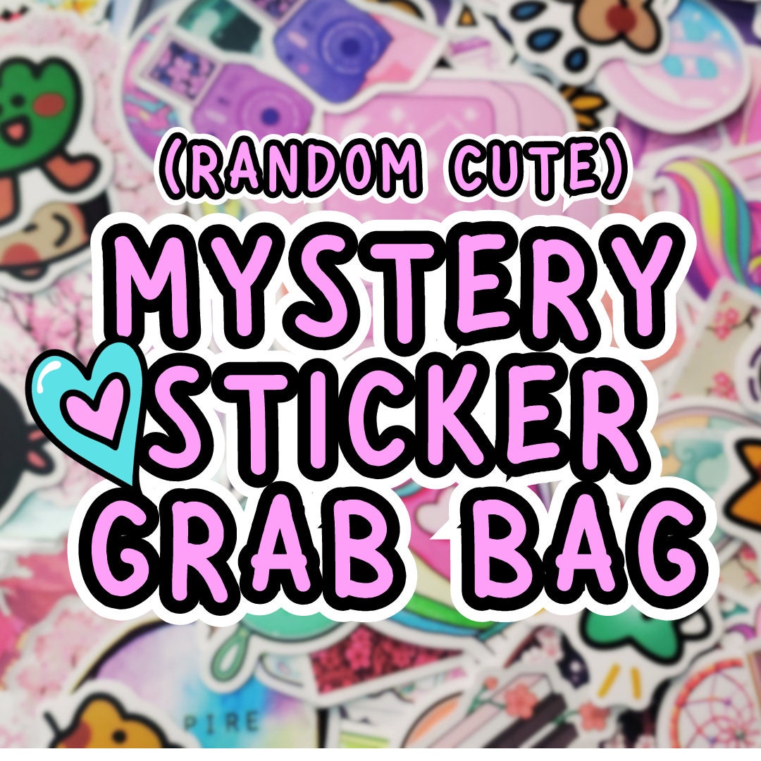 Mystery Sticker Grab Bag – 20 Random Stickers, Gamer Gift - Etsy