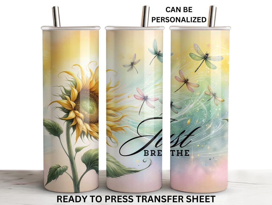 Just Breathe, Sunflower, Dragonfly, Mental Health, Ready to Press ...