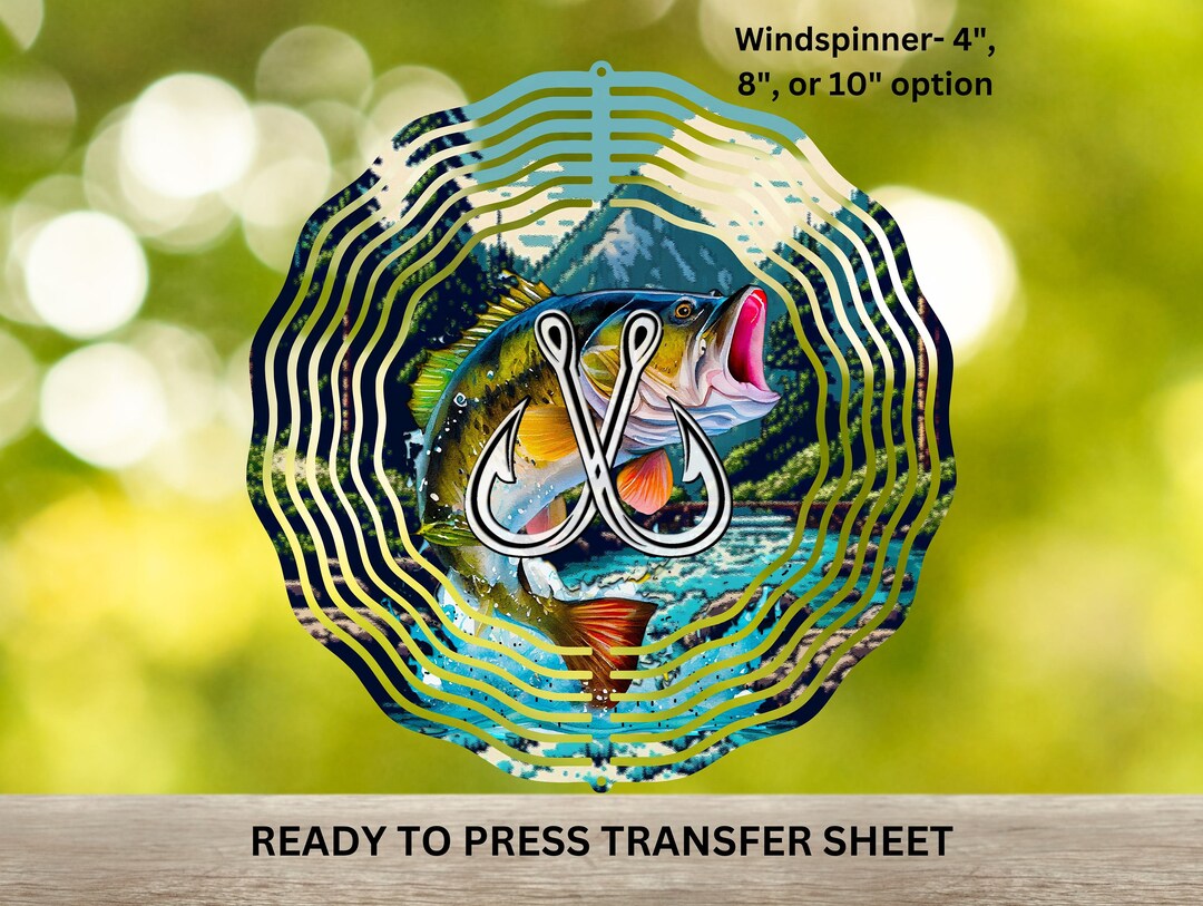 Bass Fishing, Outdoors, Fish Hooks, Ready to Press, Wind Spinner ...