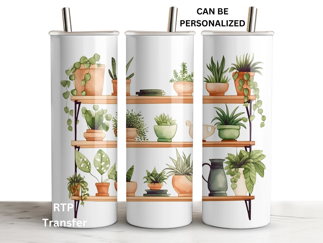 Plant Lover, Cactus, Succulent, Ready to Press Tumbler Sublimation ...