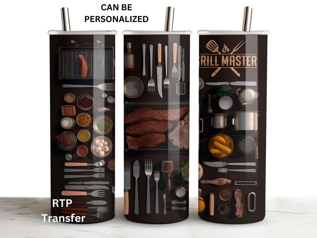 Grillmaster, BBQ, Cookout, Ready to Press, 20 Oz Skinny Straight ...