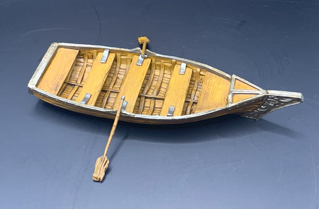 Rowboat and Oars Mini for Tabletop Gaming - Boat D&d/pathfinder - Etsy
