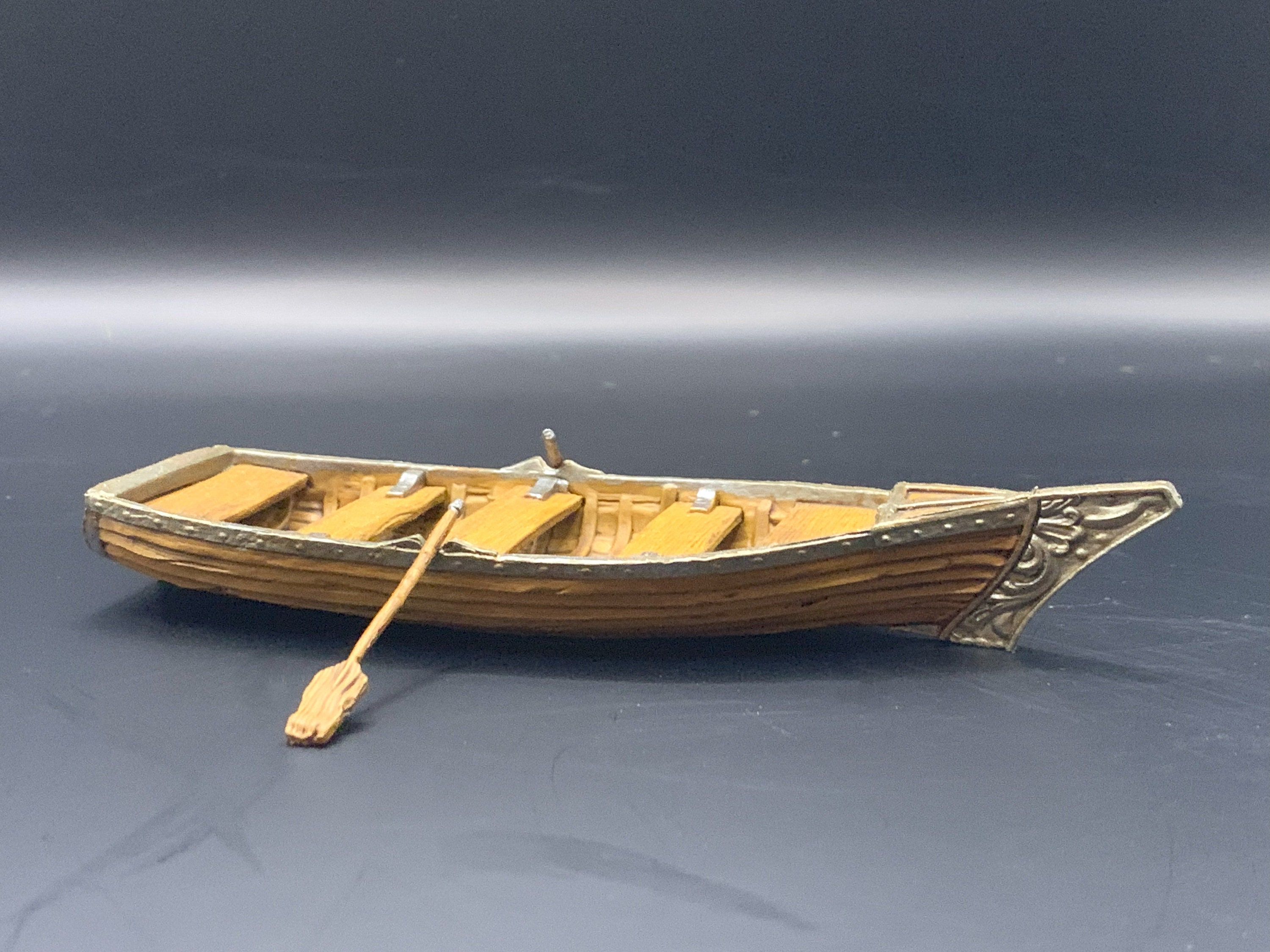 Rowboat and Oars Mini for Tabletop Gaming Boat D&d/pathfinder - Etsy