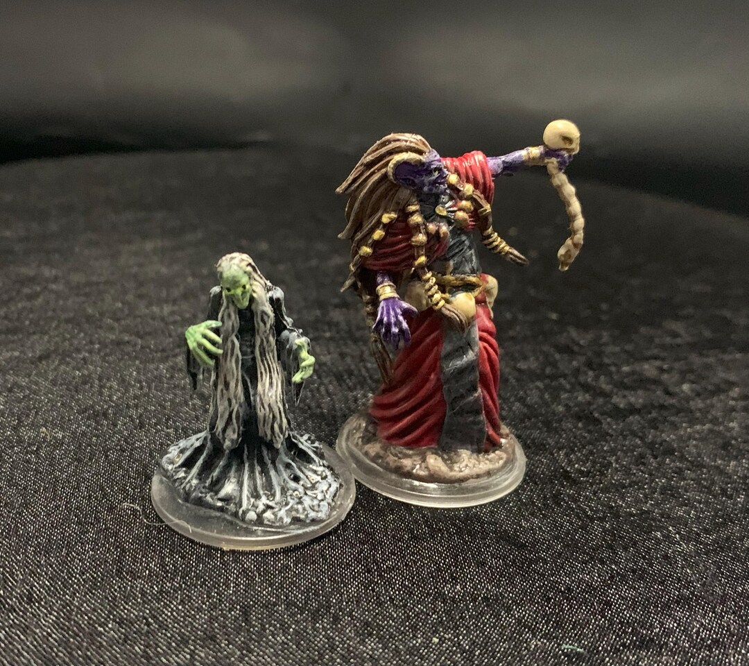 Hag Miniature TTRPG Green Hag Mini and Night Hag Mini - Etsy