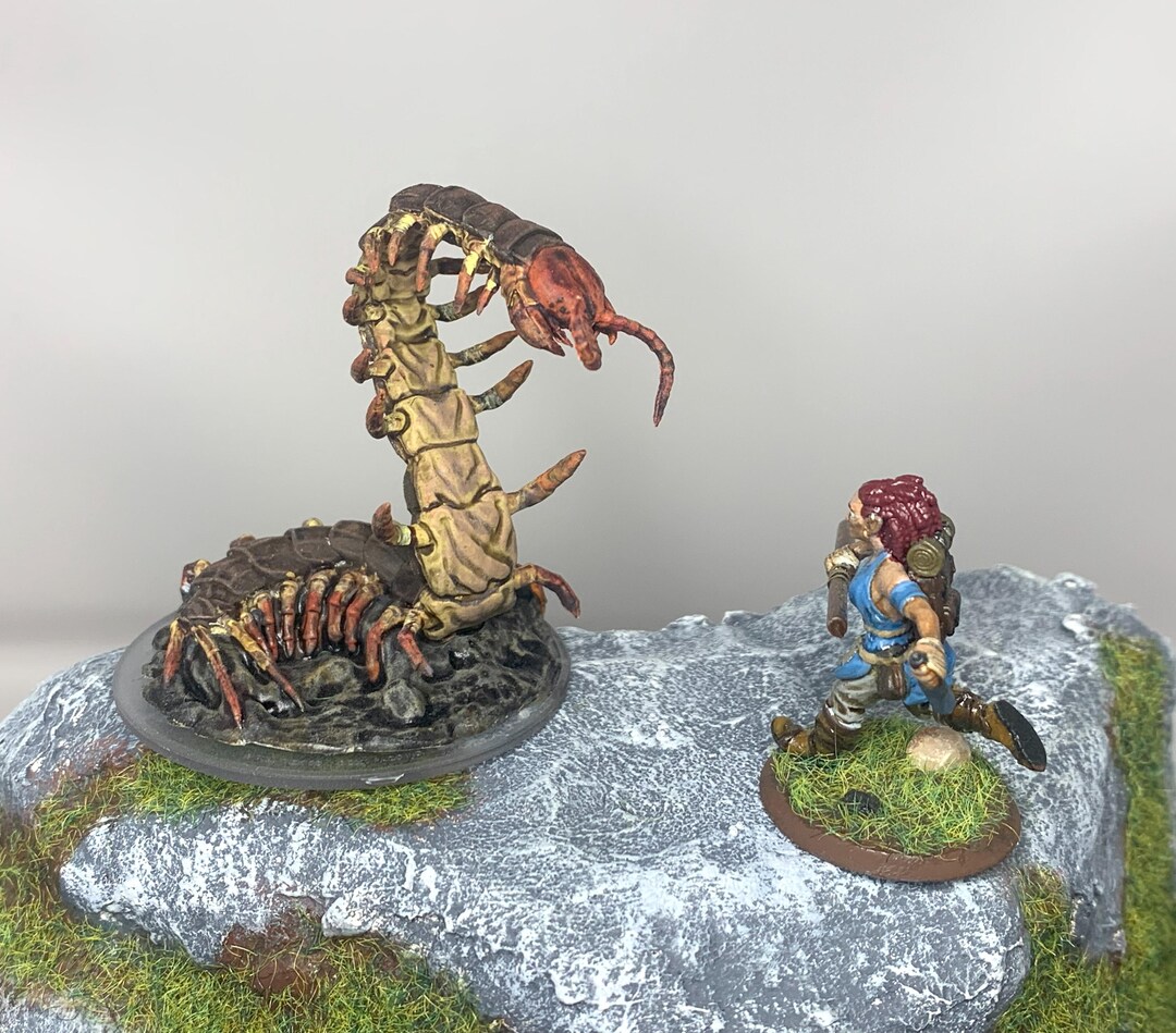 Giant Centipede- D&D - TTRPG - Painted - Etsy