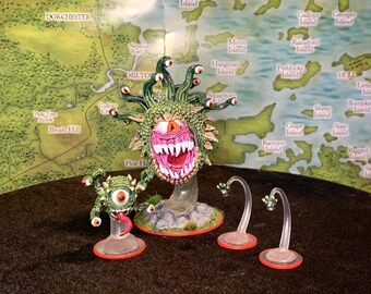 Beholder Miniature With Spectator and Gazer's - Bundle - Brown Beholder ...