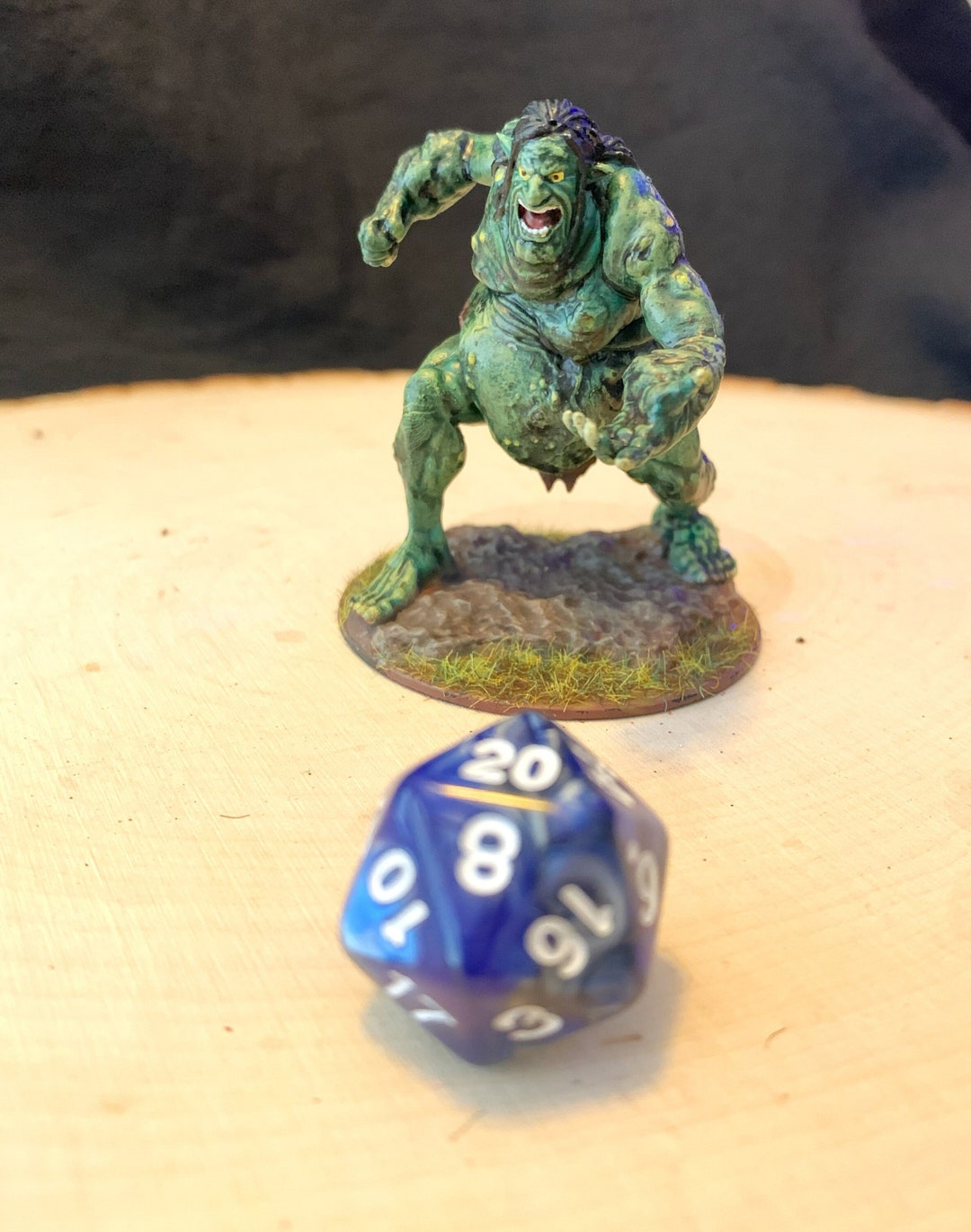 Venom Troll Miniature Hand Painted for TTRPG - Etsy