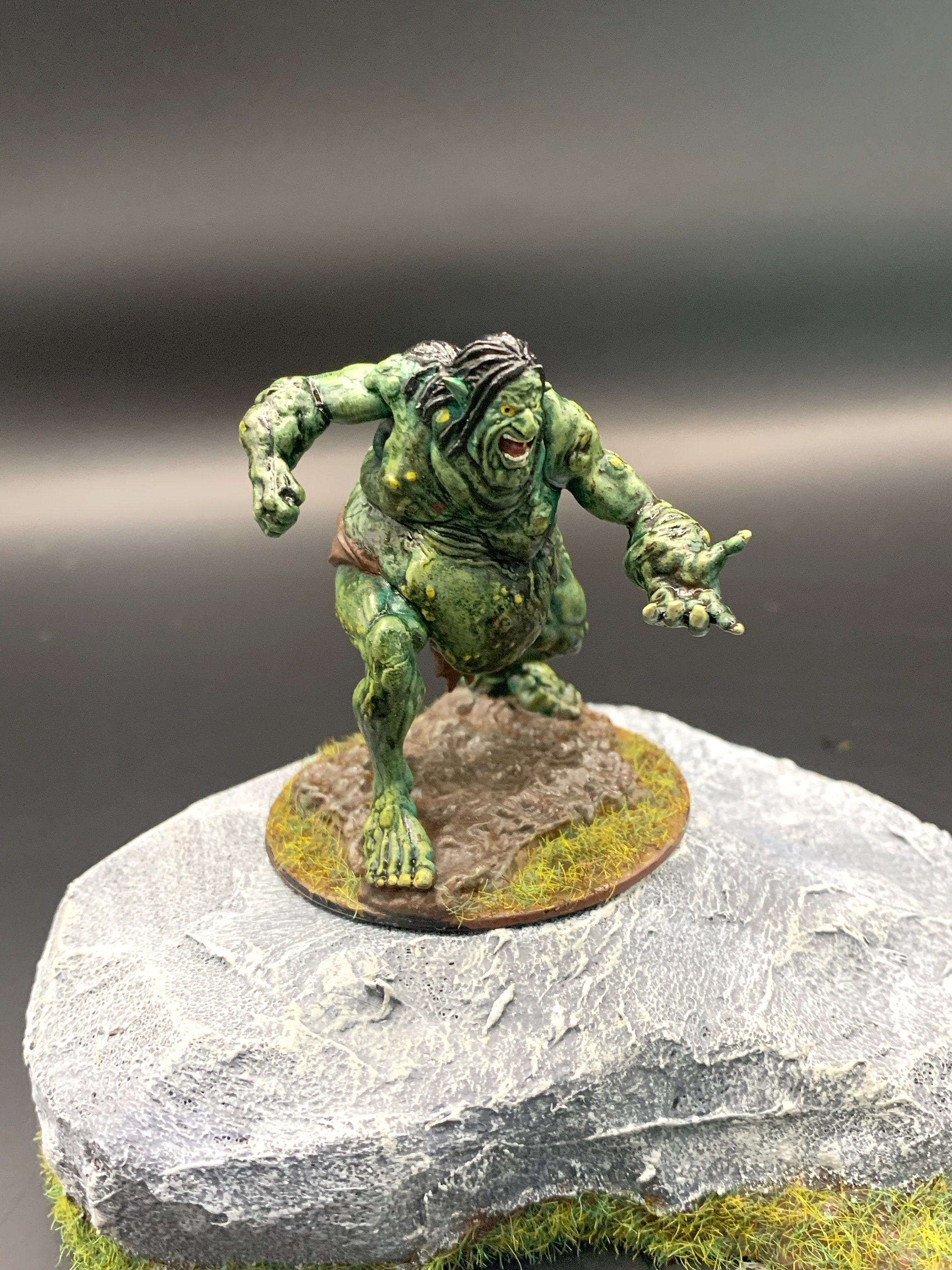 Venom Troll Miniature - Hand Painted - for TTRPG - Etsy
