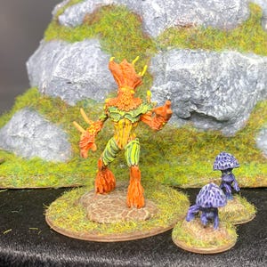 7 Piece Myconid Mini Set - Painted - for Ttrpg's - DND- 2 Myconids, 2 ...