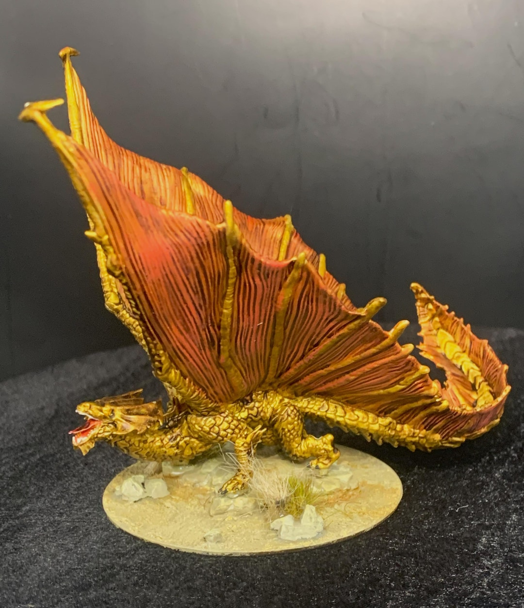 Young Brass Dragon Painted Miniature - D&D - TTRPG - Etsy