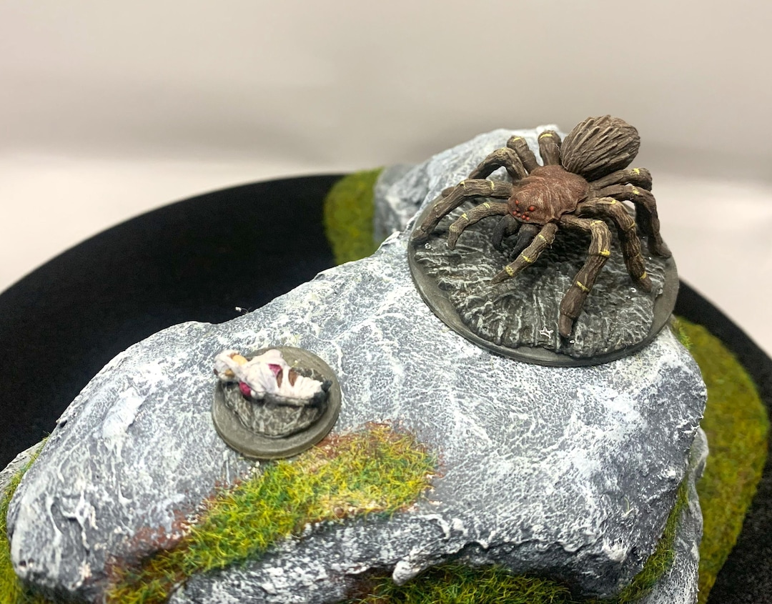 Giant Spider Mini/miniature Hand Painted for TTRPG - Etsy