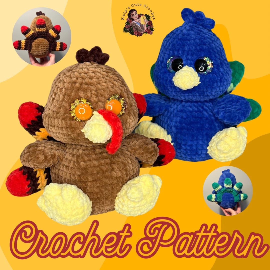 Pudge the Bird Crochet Pattern - Etsy