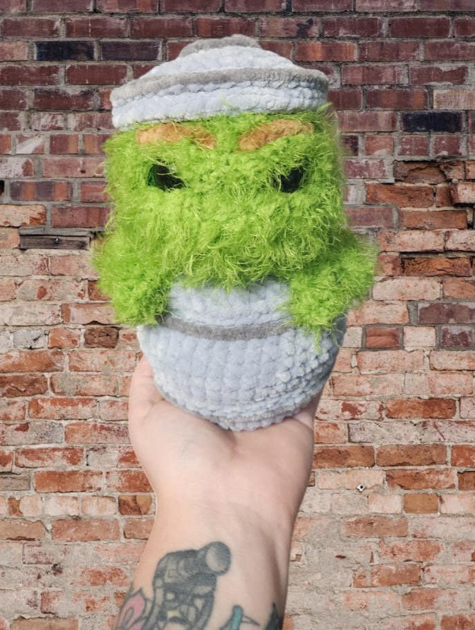 Garbage Grouch Crochet Pattern - Etsy