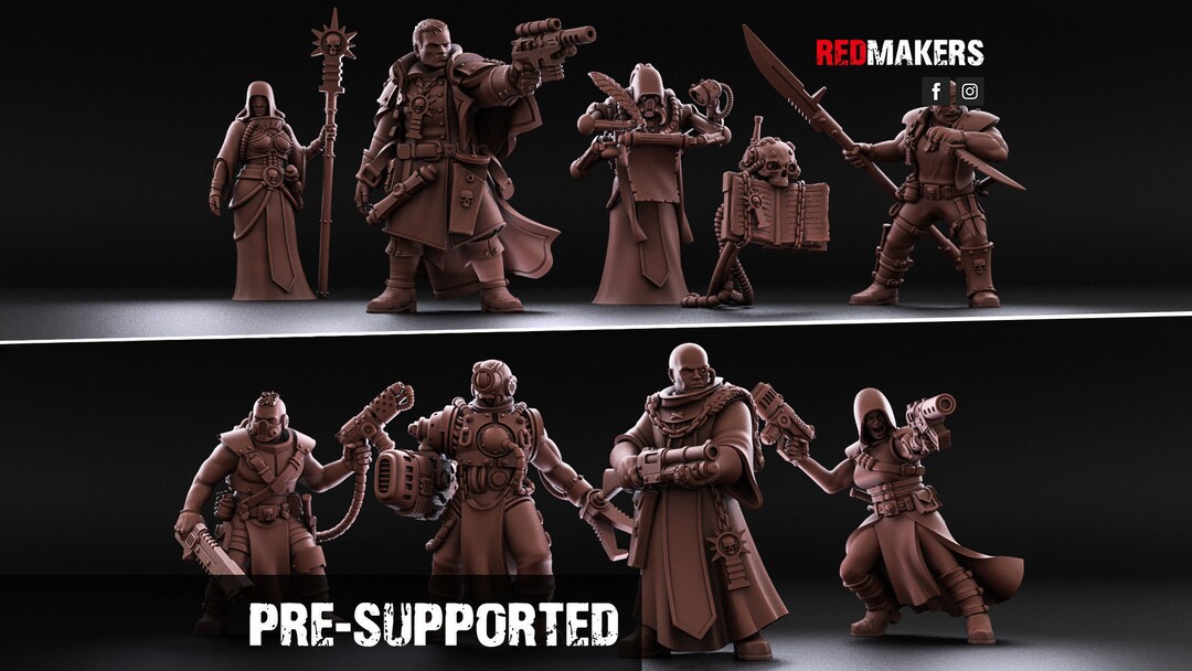 Inquisition Agents Kill Squad 12K UHD - Etsy