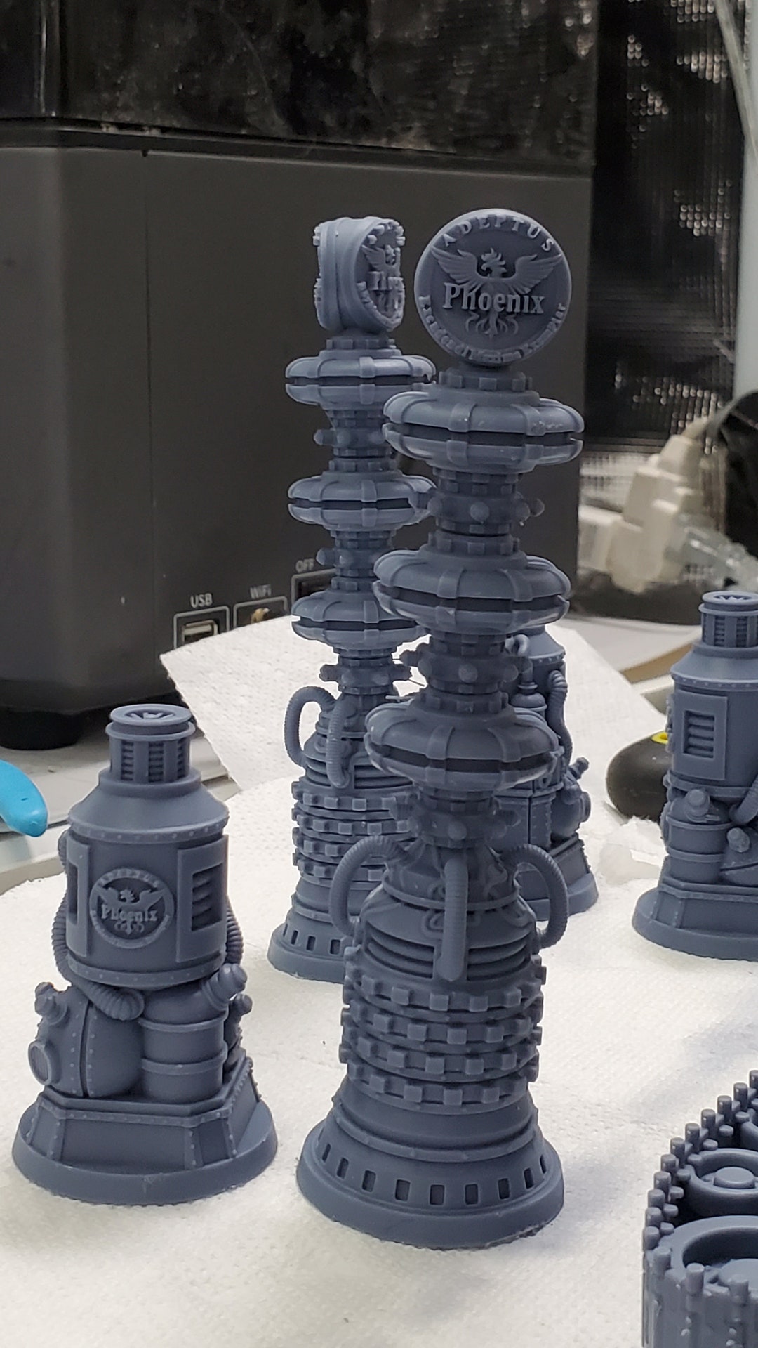 Adeptus Phoenix 40mm Objective Markers (officially Forged) - Etsy