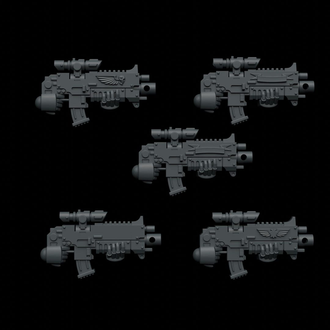 Monastic Interceeder Basic Nail Rifle Bits (generic & Army Specific ...