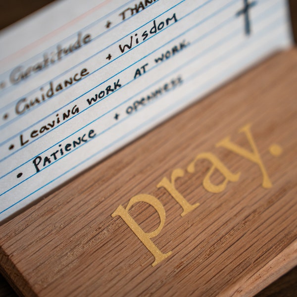 Prayer Reminder - Etsy