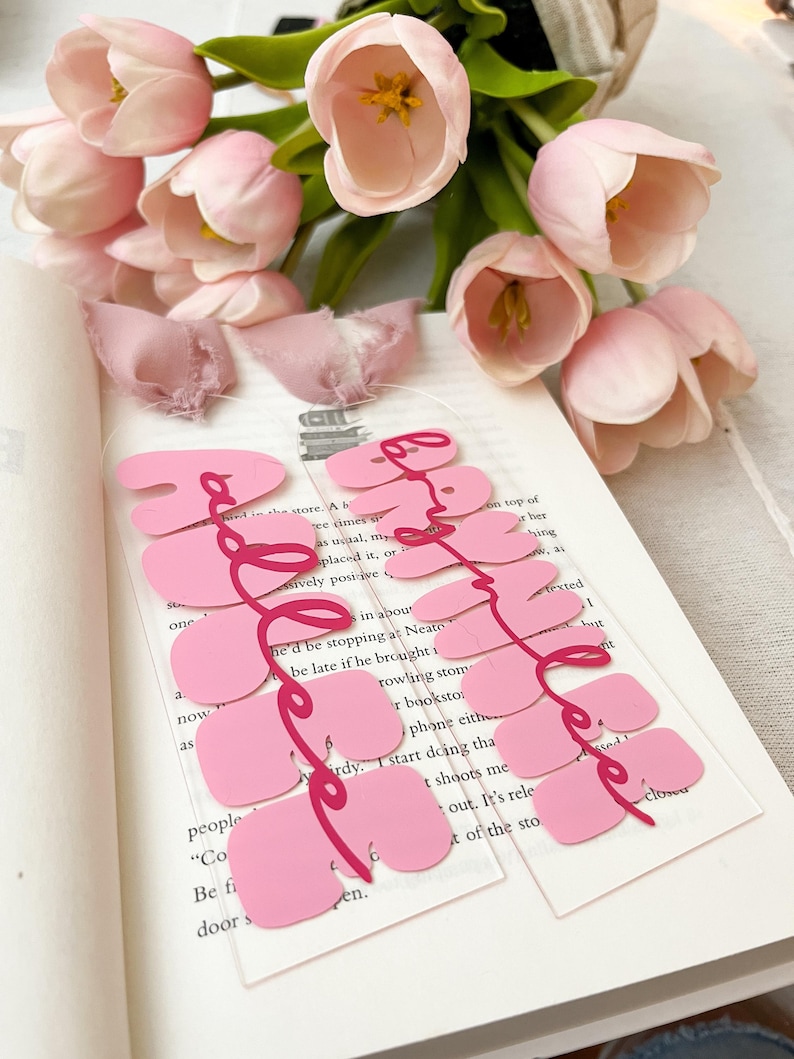Personalized Name Bookmark, Custom Bookmark, Name Bookmark, Cute Custom ...