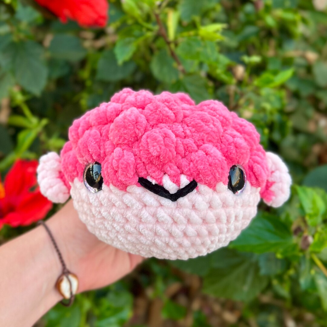 Made to Order Priscilla the Puffer puffer fish small plushie amigurumi ...