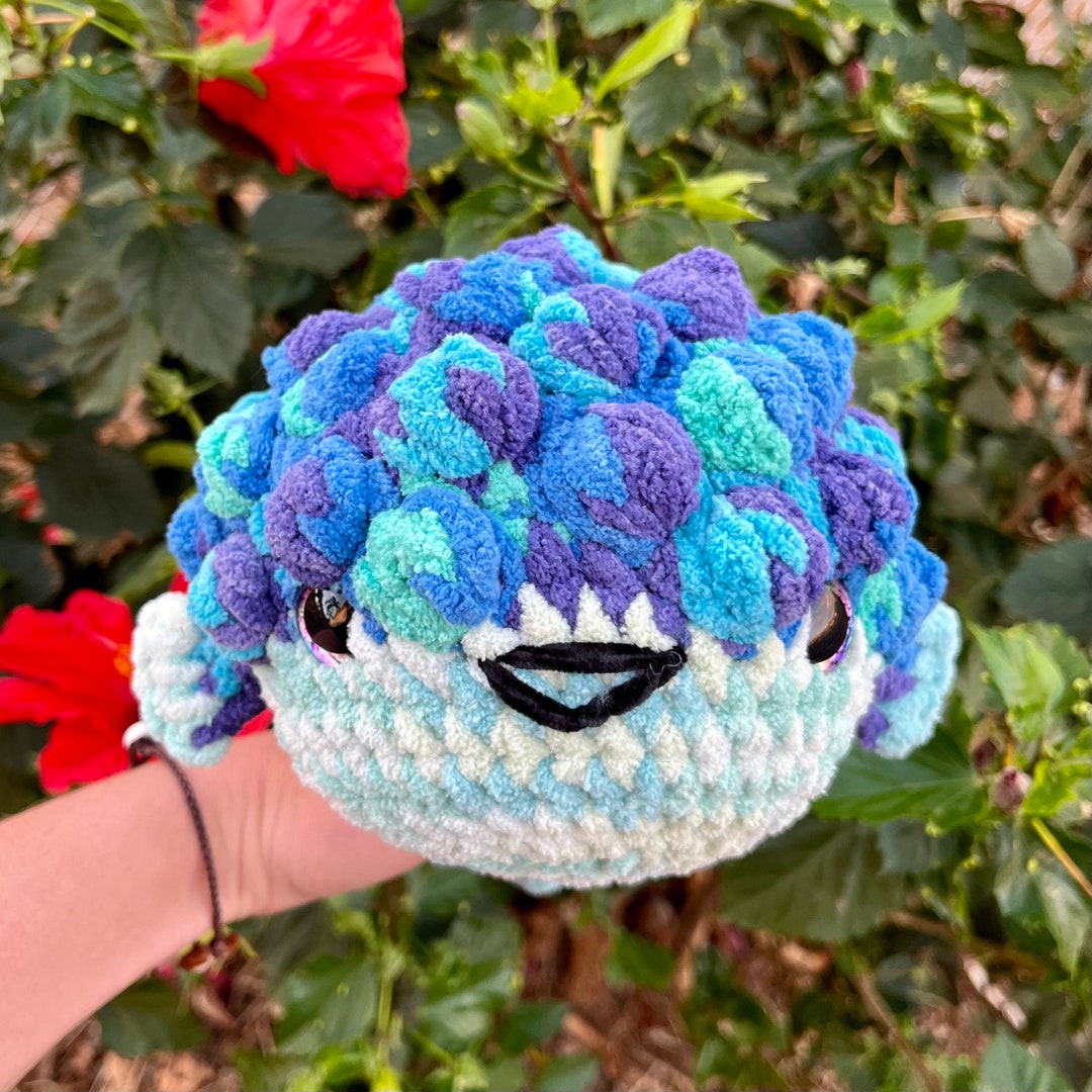 Ready to Ship Priscilla the Puffer Puffer Fish Plushie Amigurumi ...