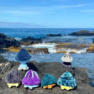 Cliff Limpet Pop Toy Crochet Pattern: No-sew Amigurumi (PDF Pattern) - Etsy
