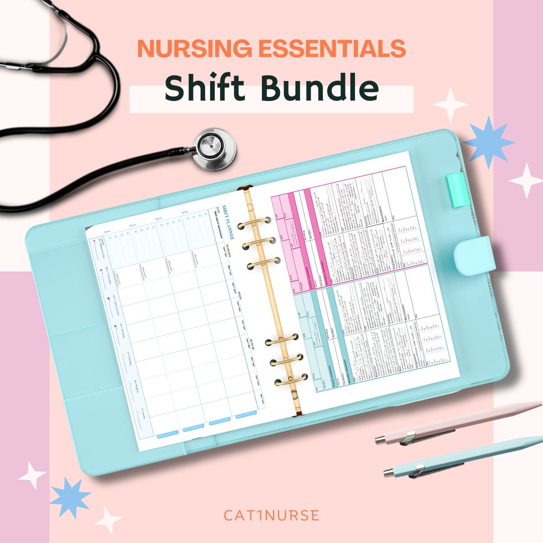 Nursing Shift Planner - Etsy