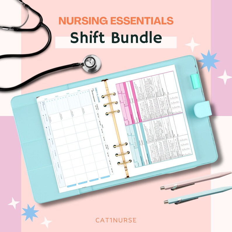 Nursing Shift Planner - Etsy