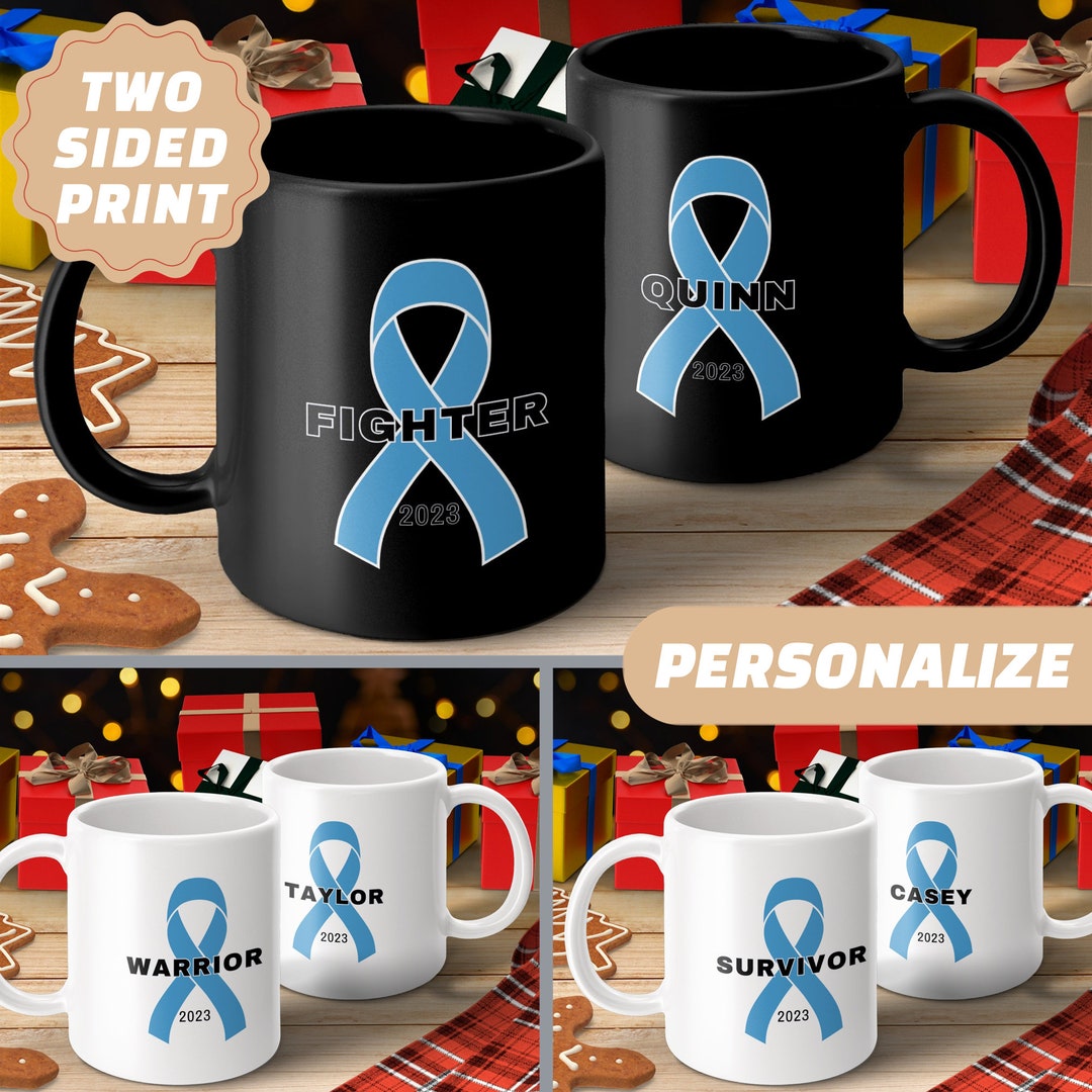 Custom Mug Prostate Cancer Gift Cancer Present for Survivor ...