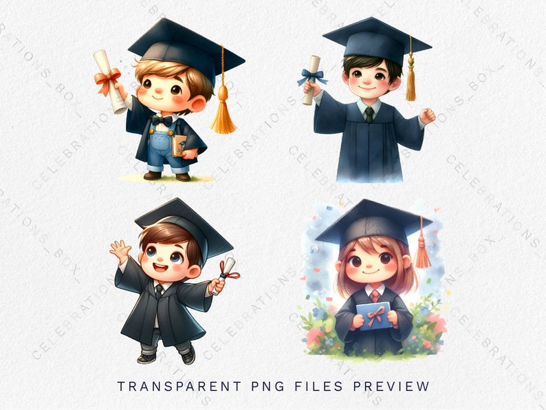 Graduating Students, Graduation Cap PNG, Educational Clipart ...