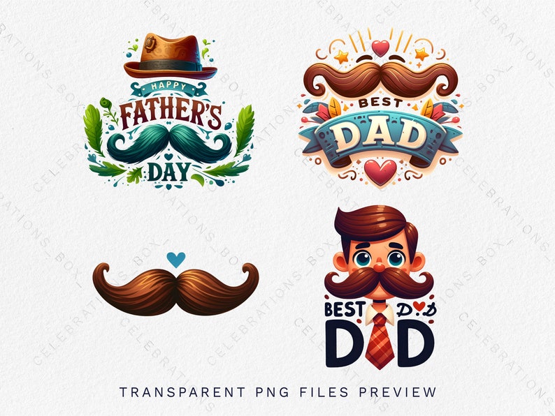 Happy Father's Day Clipart, I Love Father, Best Dad Clipart, Daddy ...